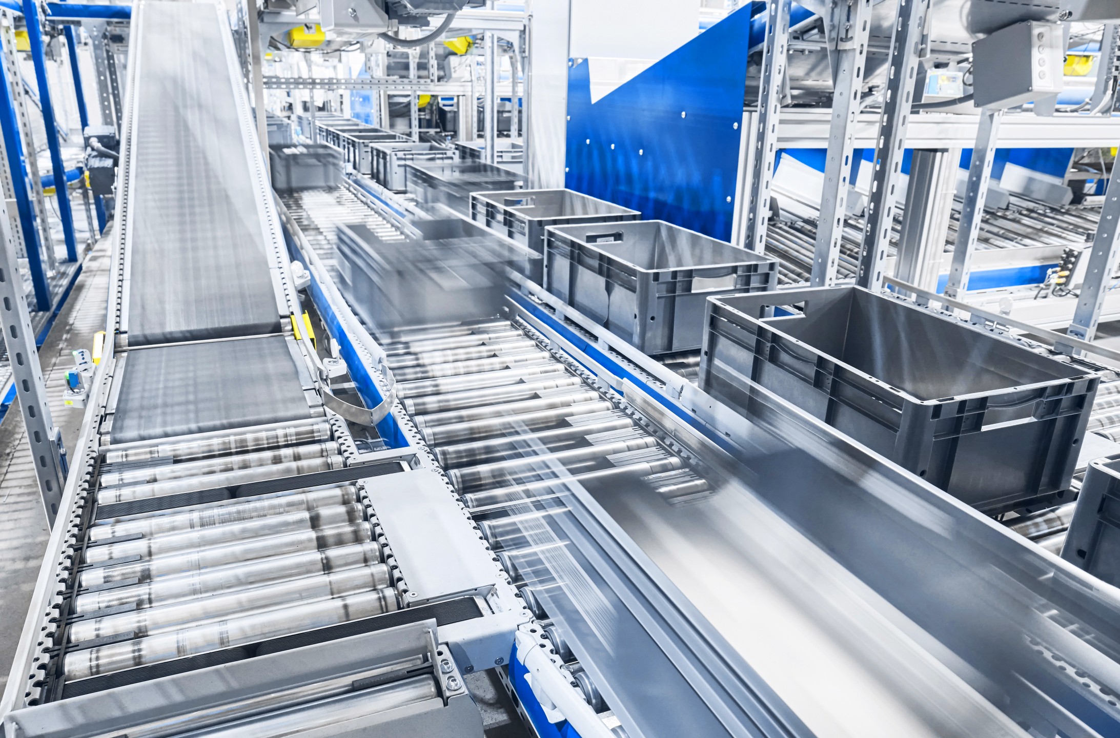 Rollenbahnen für Industrie & Produktion - Lagertechnik Becker